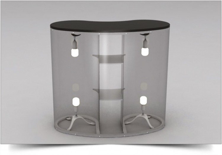 Mobiele Beursbalie LPack - Perfect voor Beurzen & Evenementen