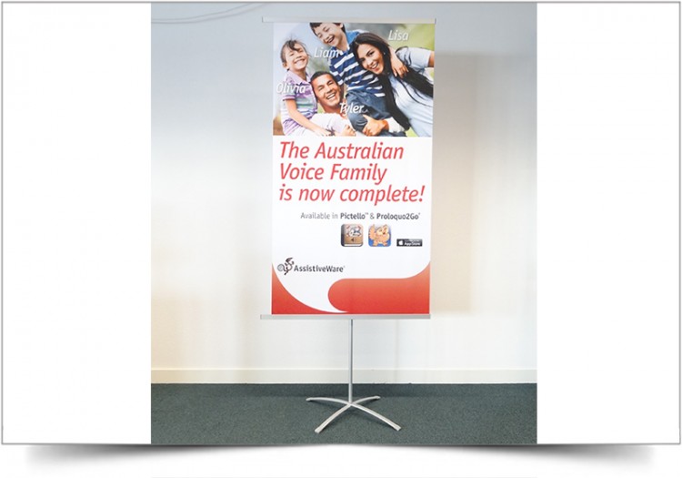 Flex banner met doek – Lichtgewicht en modulair display