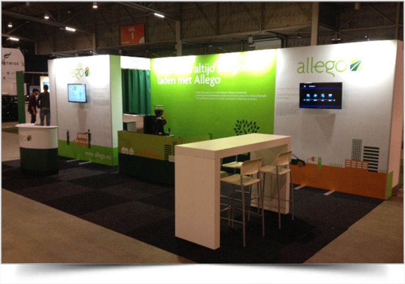 Beursstands, lichtgewicht beurswanden en presentatiewanden