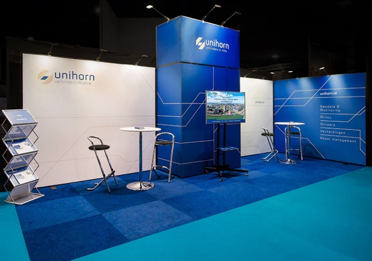 Easystand modulaire beursstand voorbeelden - AAA Display