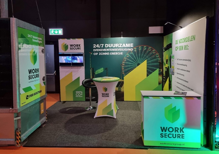 Easystand modulaire beursstand voorbeelden - AAA Display