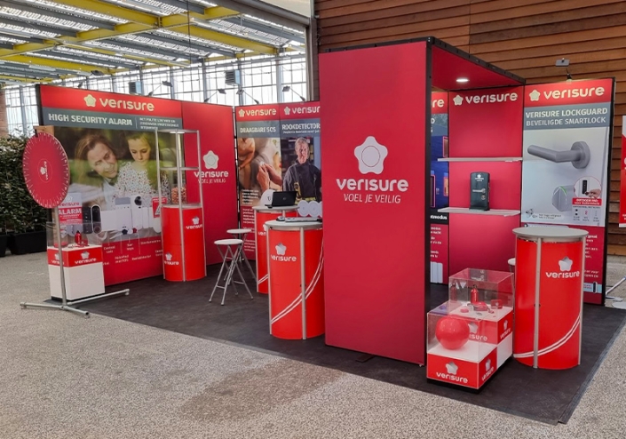 Easystand modulaire beursstand voorbeelden - AAA Display