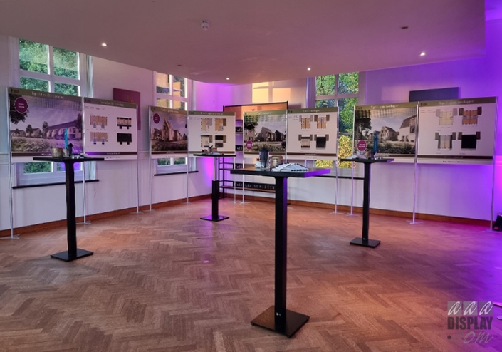 Expositiepanelen of posterborden huren | AAA Display