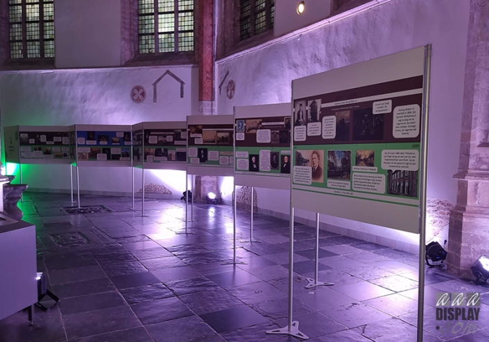 Expositiepanelen of posterborden huren | AAA Display