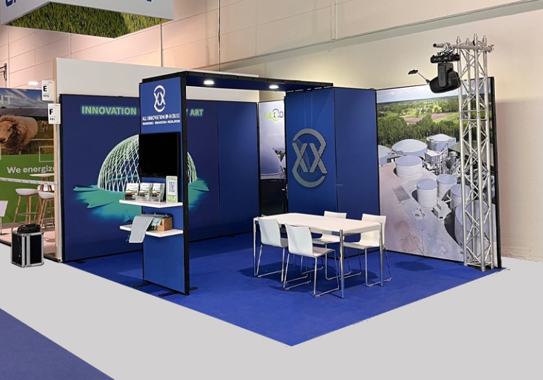 Easystand modulaire beursstand voorbeelden - AAA Display
