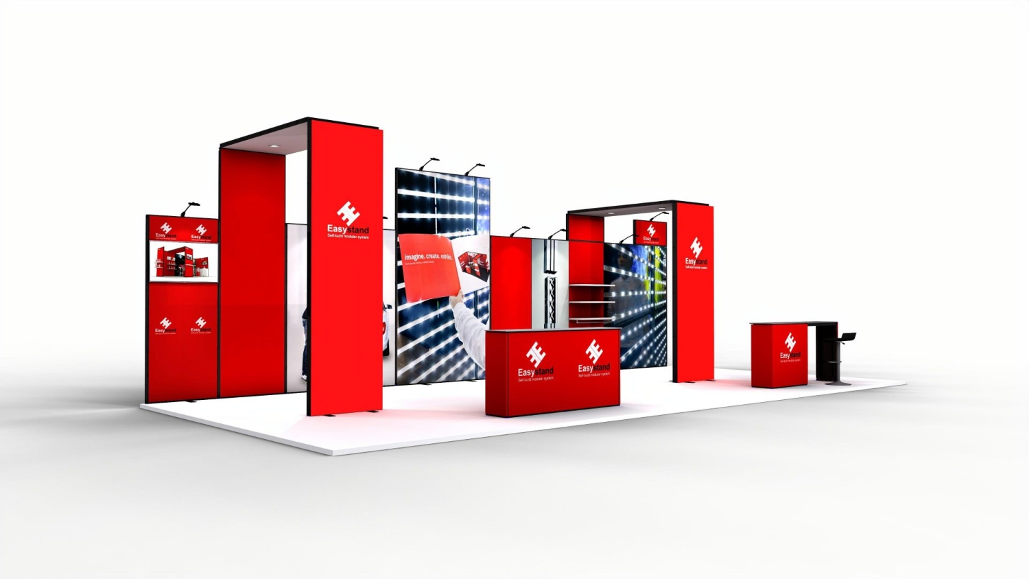 Kopen modulaire beursstand, beurswanden en standbouw |AAA Display