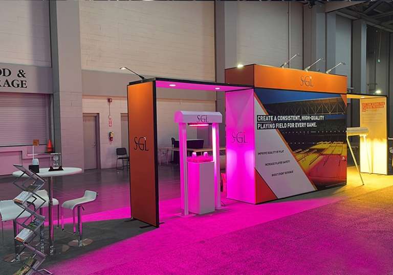 Easystand modulaire beursstand voorbeelden - AAA Display
