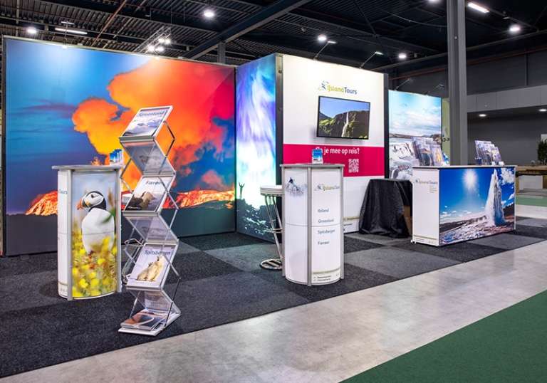 Easystand modulaire beursstand voorbeelden - AAA Display