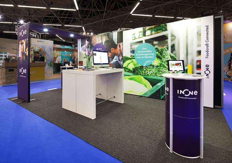 Easystand modulaire beursstand voorbeelden - AAA Display